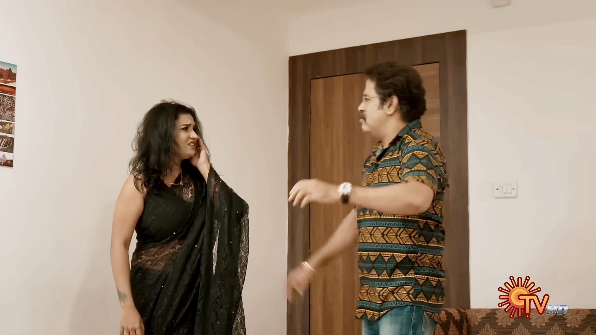 Hot Tamil Serial Actress Secy in Saree showing Navel and armpits mp4 snapshot 01 05 301 — Postimages