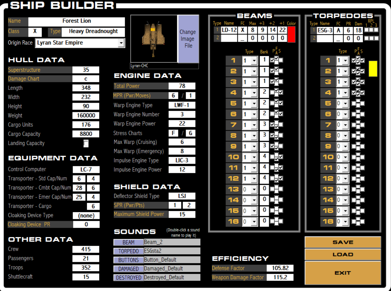 Lyran Forest Lion Class Heavy Dreadnought — Postimages
