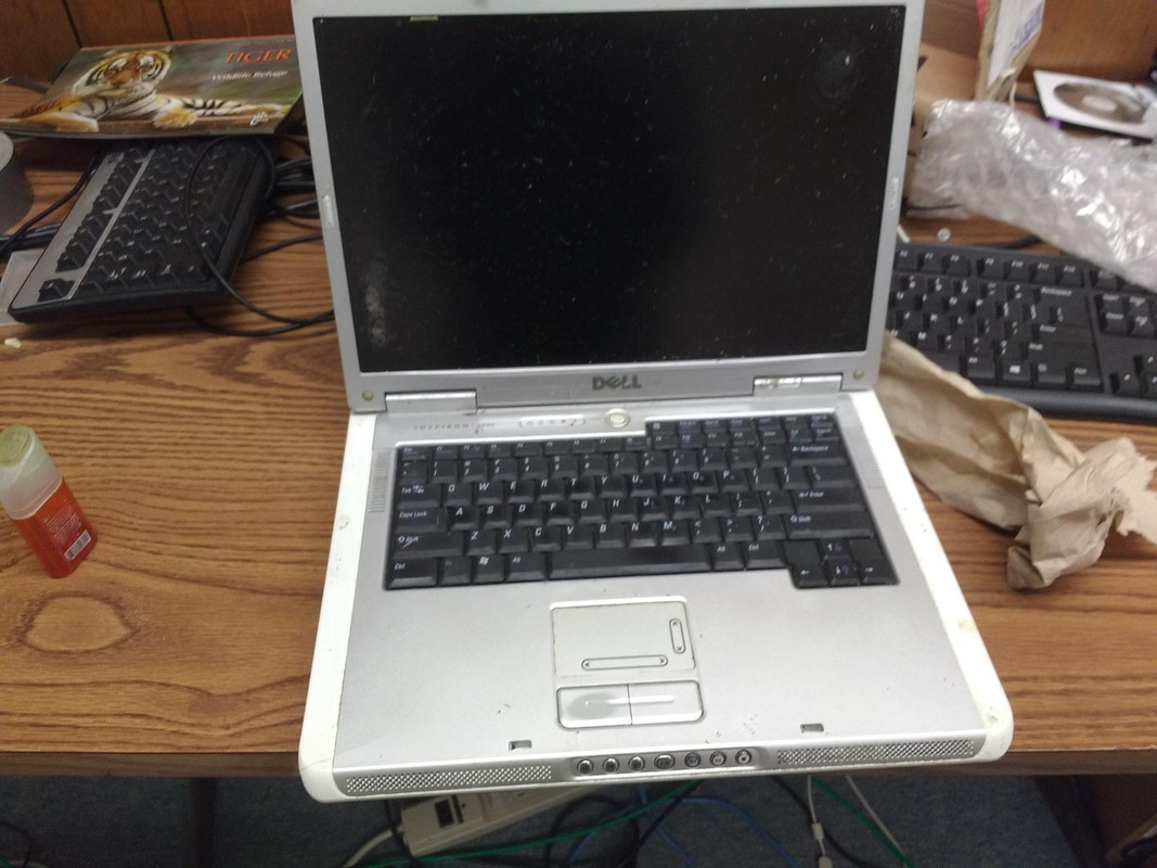 My nomination the for ugliest laptop ever made: Dell Inspiron E1505, circa 2005. (Found on my ...