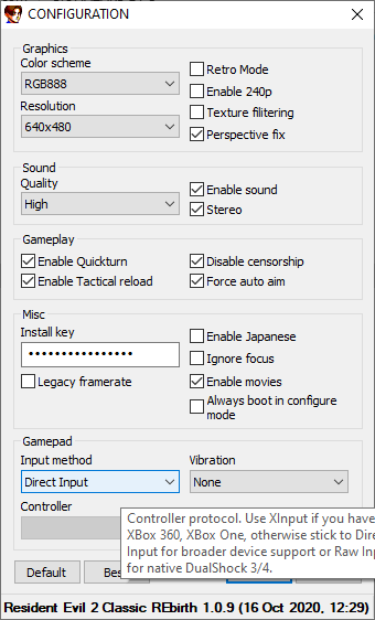 Installation guide for “resident evil 2 classic rebirth” | PSX-Place