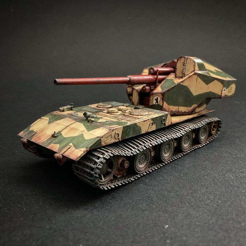 Modelcollect 1/72 German WWII E-100 Panzer Weapon Carrier- Waffenträger ...