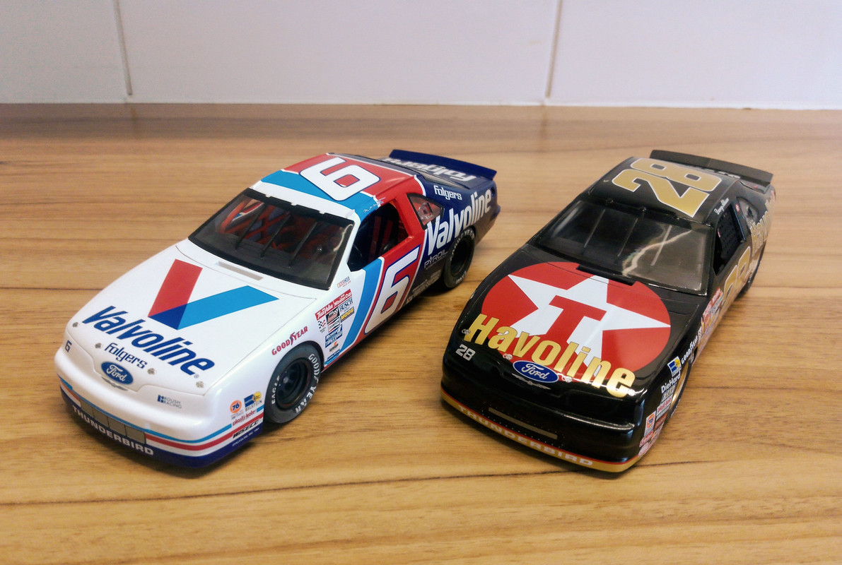 Nascar. #6 & 28. The 'Lines' Thunderbirds. - Ready For Inspection ...