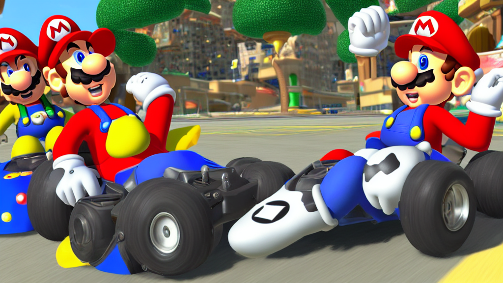 What do you think of when you see this "At Mario Kart into Playstation ...