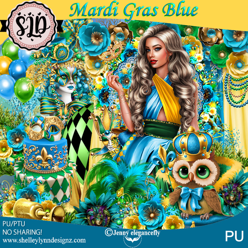 SLD Mardi Gras Blue — Postimages