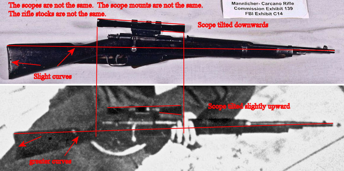 NEW! Drop-dead visual proof that the rifle and scope in the “Backyard ...