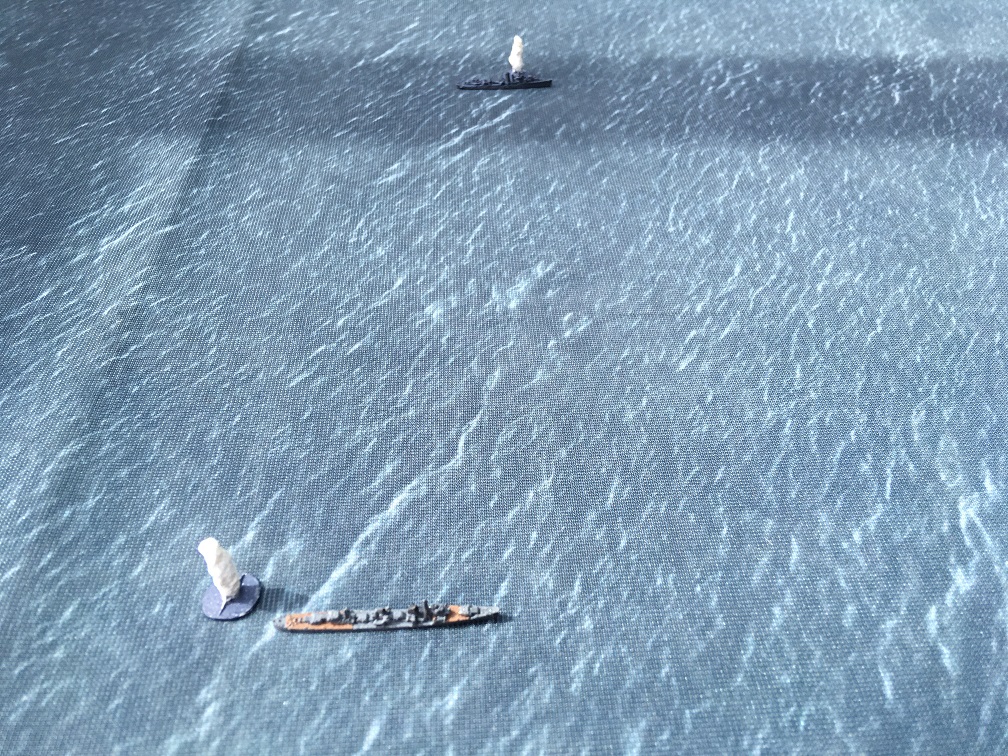 Kawakaze versus Blue (redux), 22nd August 1942, in 1/3000 – The ...