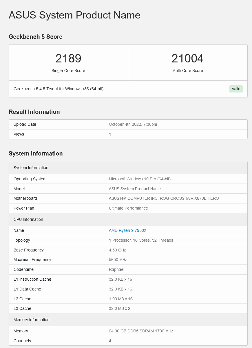 Screenshot 2022 10 04 at 19 54 03 ASUS System Product Name Geekbench ...