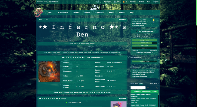 ⋆★ Inferno's CSS ★⋆ :|: Lioden