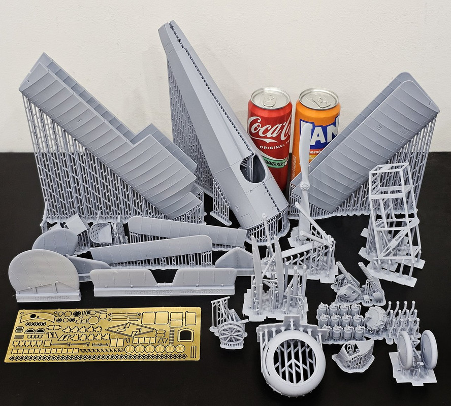 1/24 & 1/16 - Hanriot-Dupont HD-1 & HD-2 resin kits by LukGraph - 1/24 ...