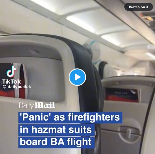 British Airways flight from London Gatwick forced emergency landing as ...