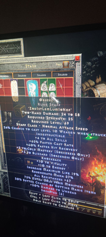 Iso Obsession W/ Cold Mastery - Topic - d2jsp