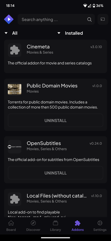 Why can't I install add-ons through the mobile app anymore? : r/Stremio