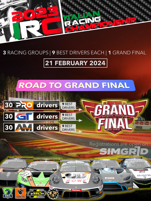 2023 IRC - Italian Racing Championship | The SimGrid