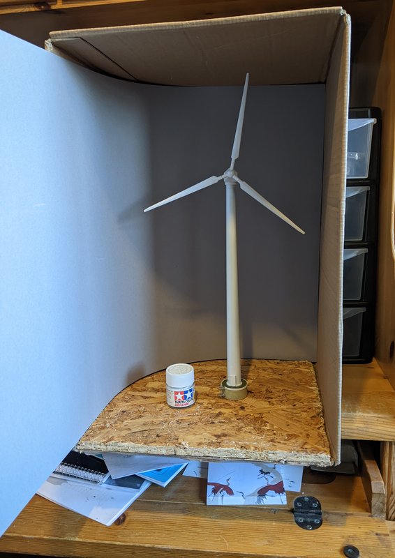 A very small wind farm diorama - Page 2 - The Salty Sea Dog GB ...