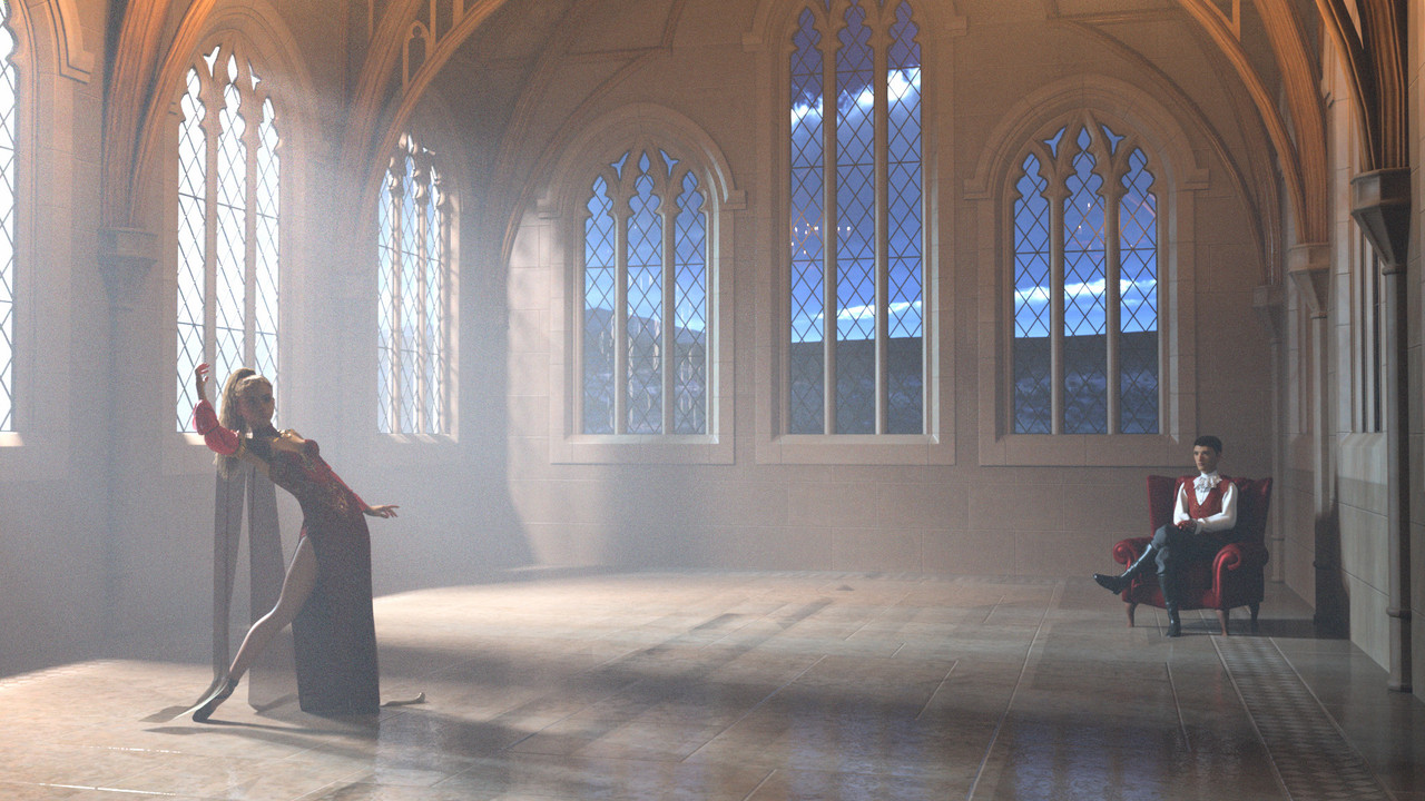 Ground Fog Inside The House - Free Daz 3D Models