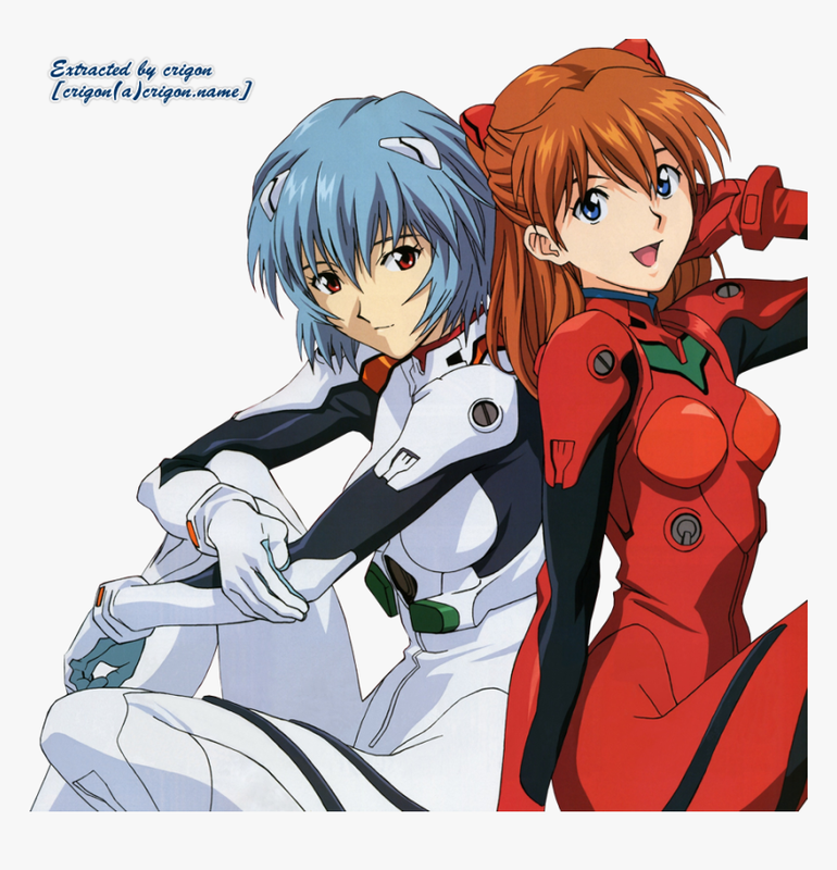 540 5406502 asuka langley soryu and rei ayanami hd png — Postimages