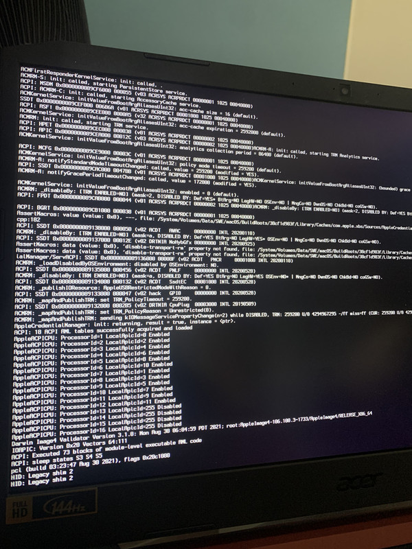 Stuck at verbose : r/hackintosh