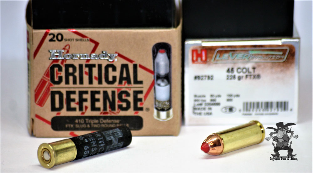 45LC/410 COMBO Hornady BEST LEVEREvolution FTX 45LC & 410 Critical ...