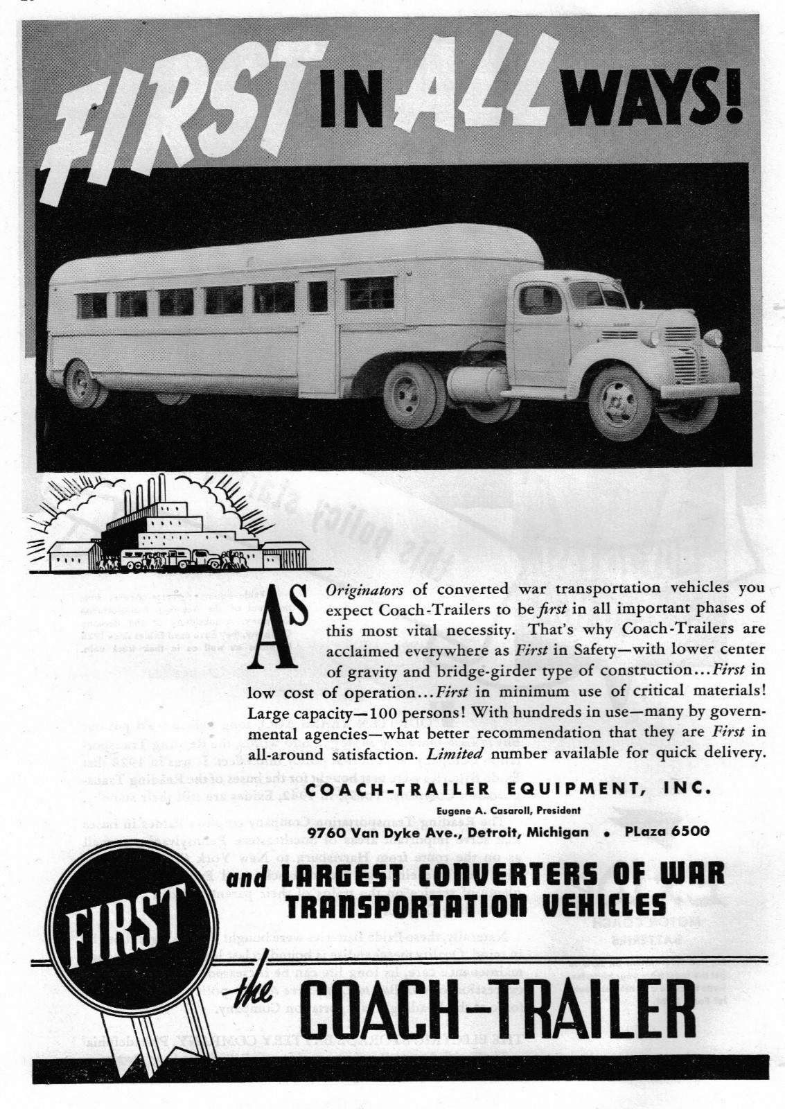 Coach Trailer 42 First In All Ways — Postimages