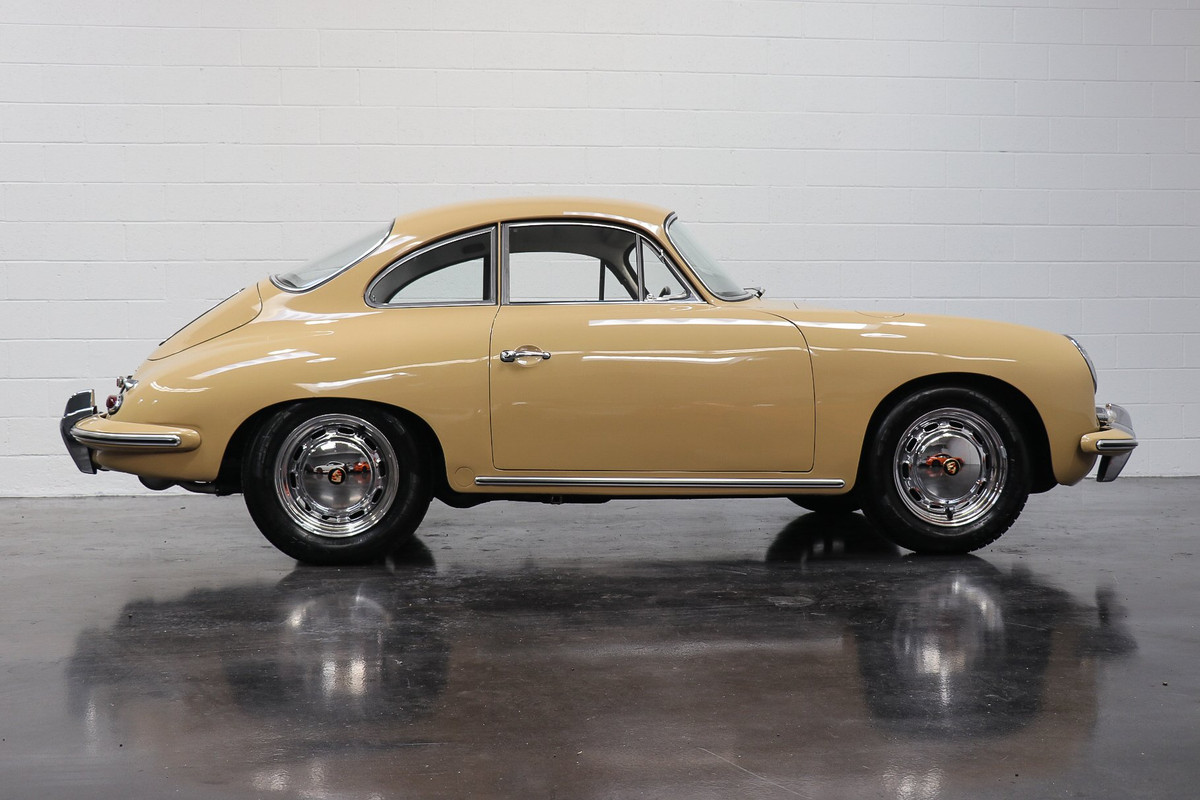 1965 porsche 356sc coupe 3 sand beige — Postimages