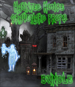Haunted House Graveyard Props BUNDLE [Request]