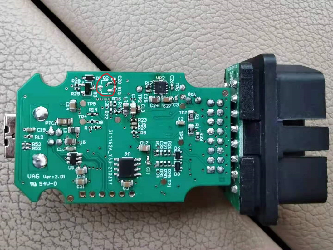 Can't update HEX-V2 (Interface not found) | Ross-Tech Forums