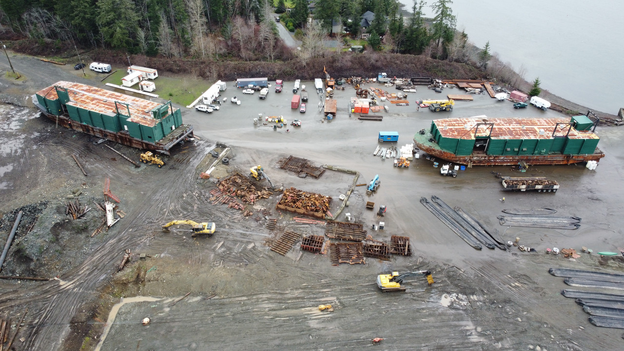 What Deep Water Recovery looked like January 22, 2022. A mess then and ...