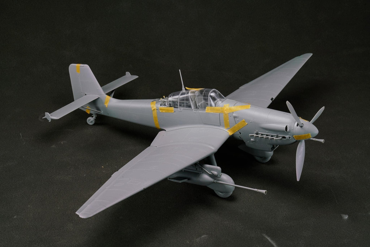 1/35 - Junkers Ju-87 Stuka by Border Model - Ju-87G released - Ju-87D ...
