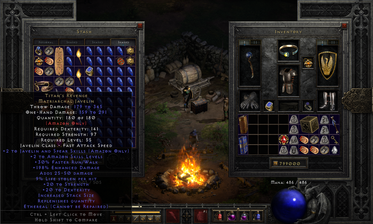 198% / 9 % Life Leech [ Eth Upp-ed Titans ] - Topic - d2jsp