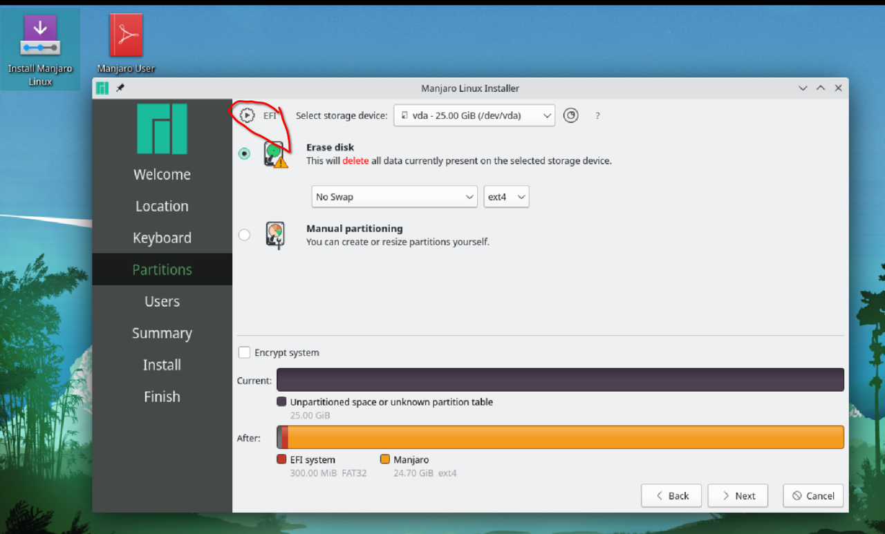 manjaro install — Postimages