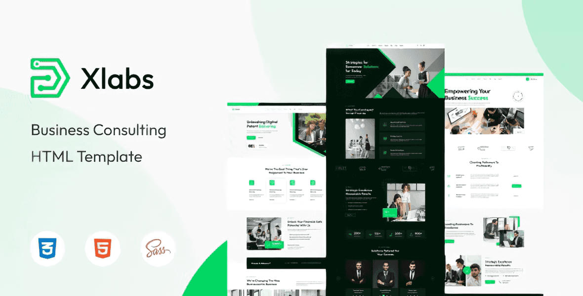 Xlab - Business Consulting HTML5 Template – Bliter GPL