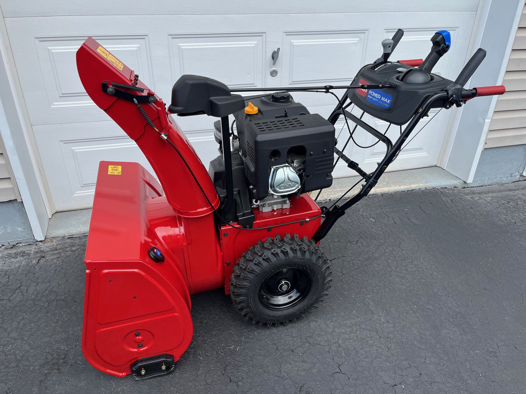 New Toro 38830 in the garage! | Snowblower Forum