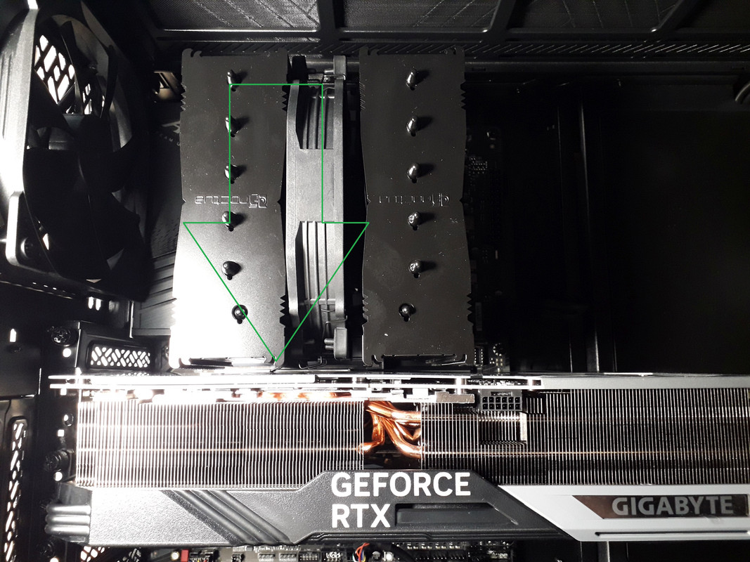 Noctua fan clip touching my GPU, is this normal? : r/buildapc