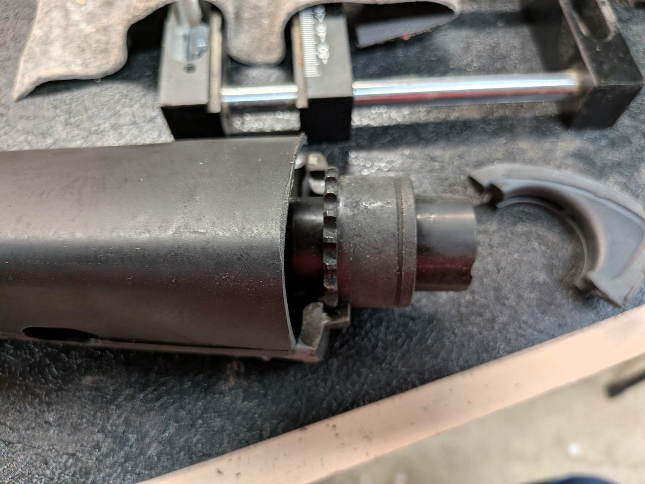 Modifying triangular handguards for a middy > AR-15 / M-16 Retro Forum ...