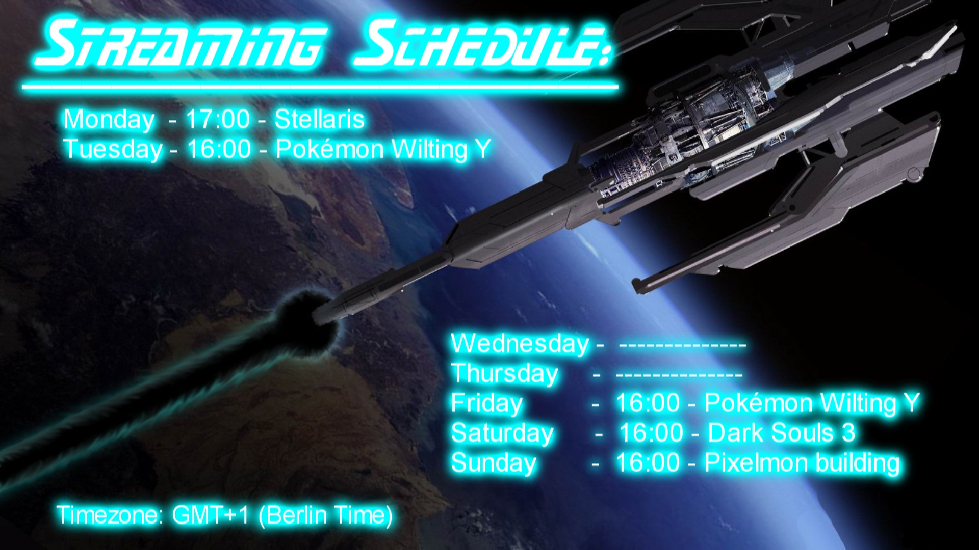 Streaming Schedule — Postimages