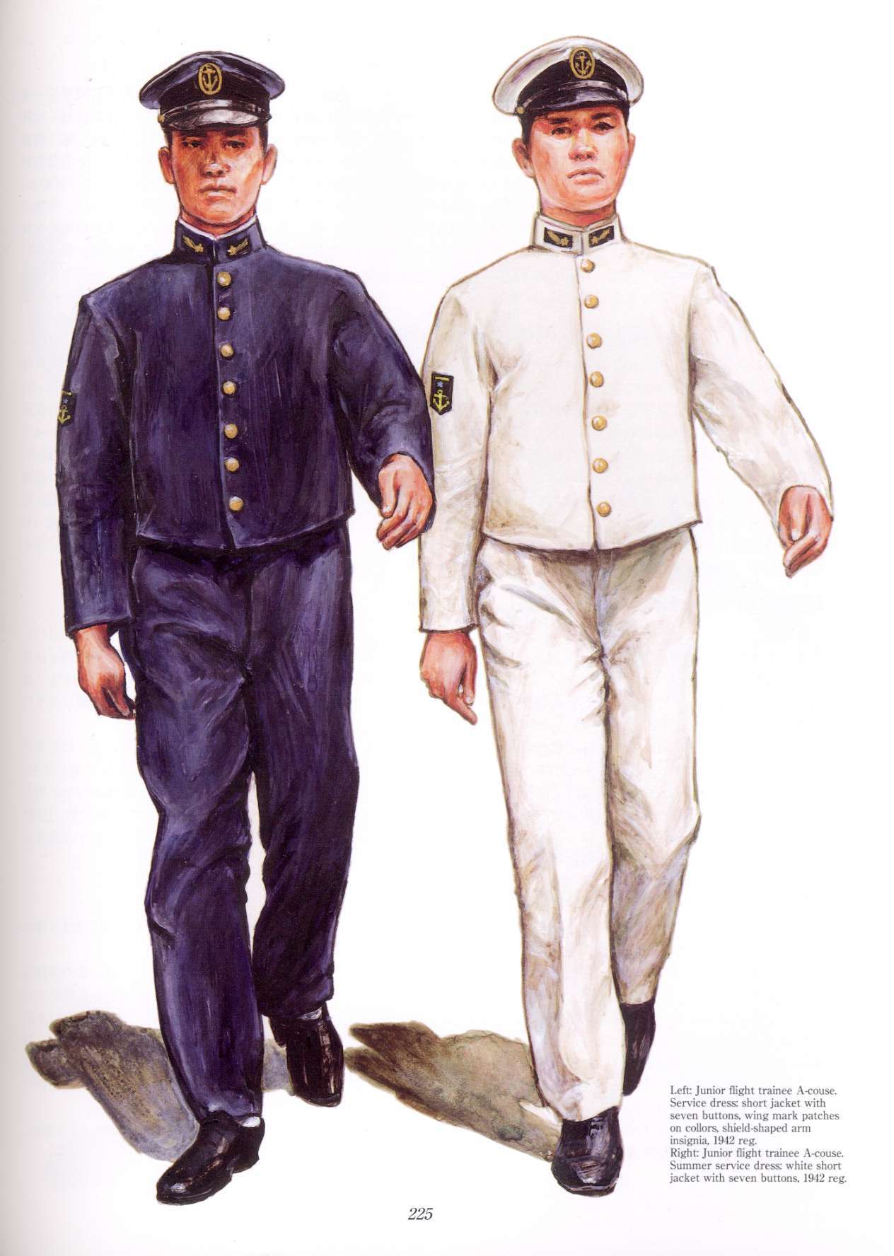 Uniforms of Japanese Navy 1867 1945 ???????? 223 — Postimages