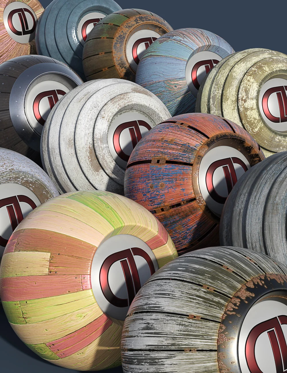 (FILLED 2023-05-19) DD PBR Painted Wood Shaders For Iray Vol 1 - Free ...