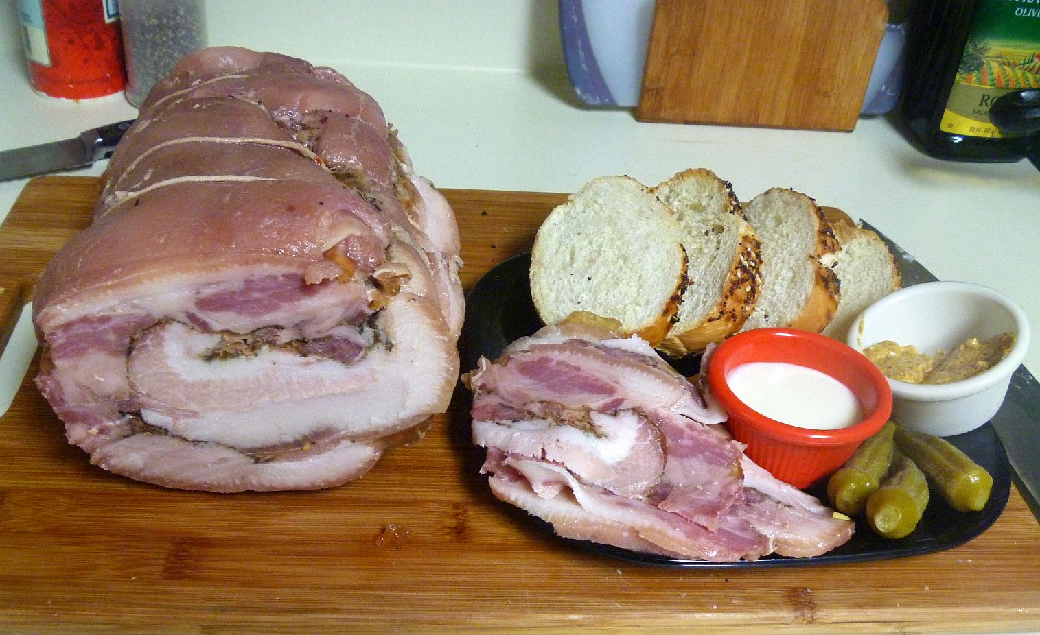 Pig Head Sliced Plated — Postimages