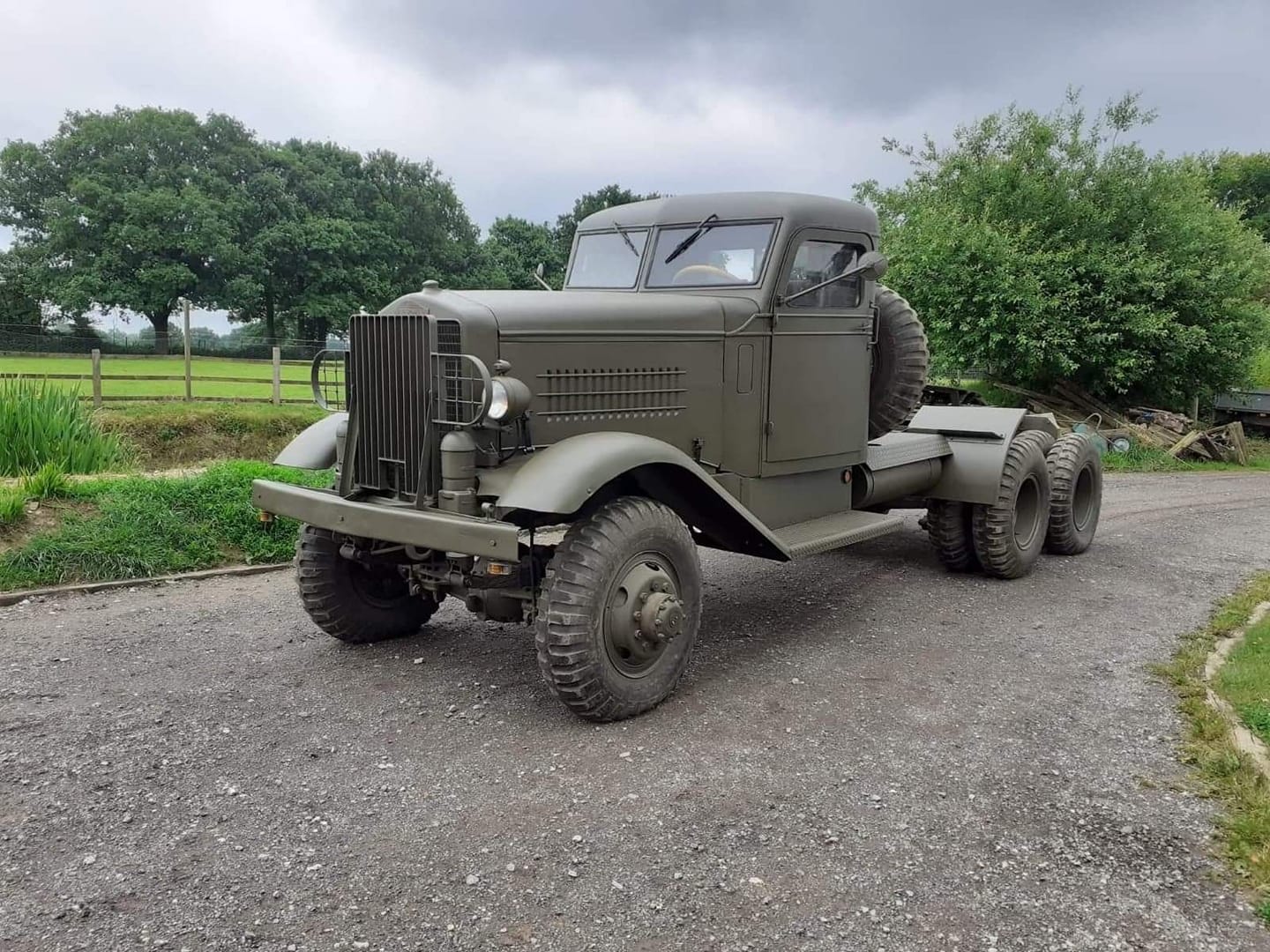 Biederman 5570 B Biederman c1943 F1 6x6 tractor Ian Hughes FB — Postimages