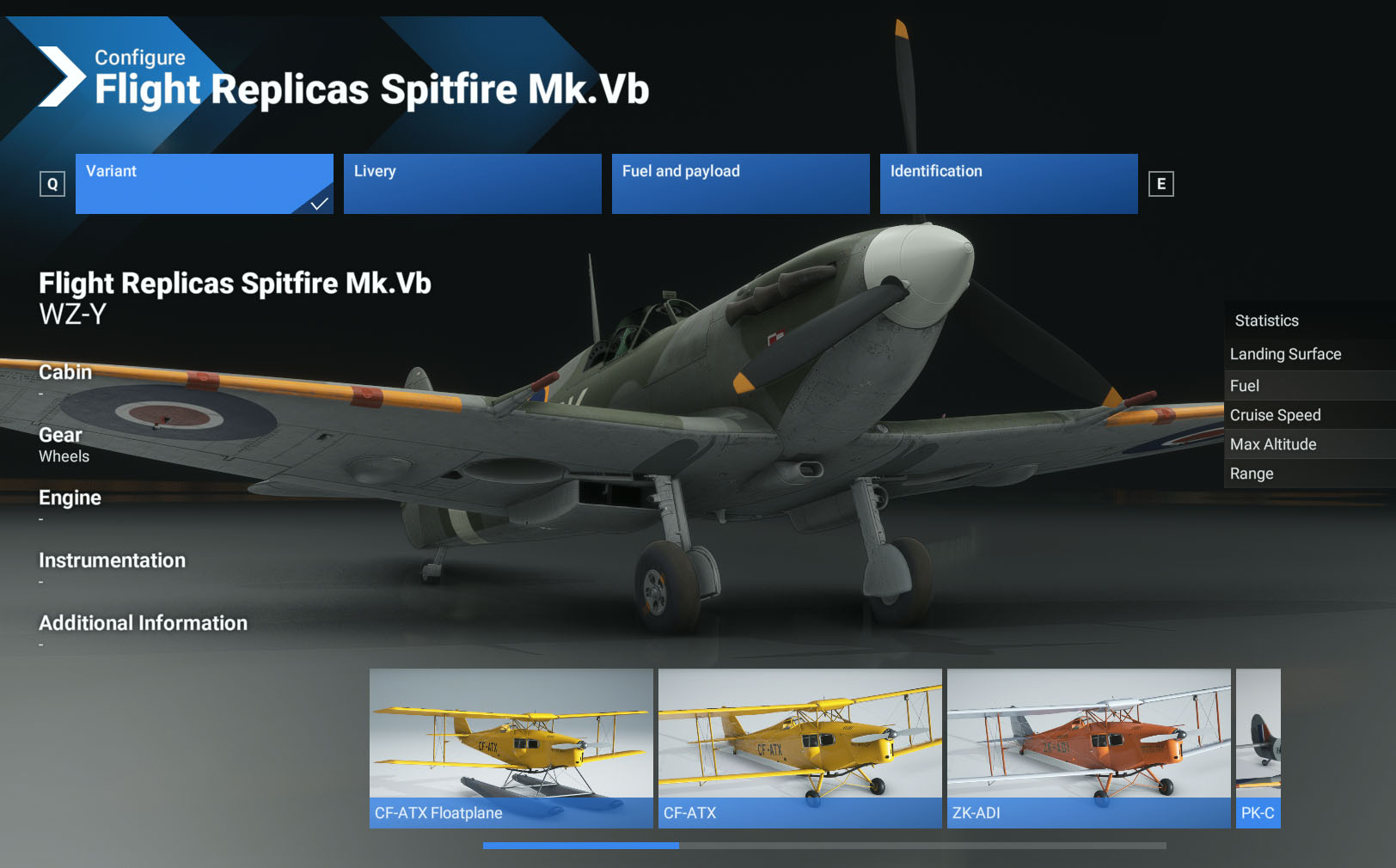 MSFS 2024 SU2 - Weird aircraft selection menu display - Microsoft ...