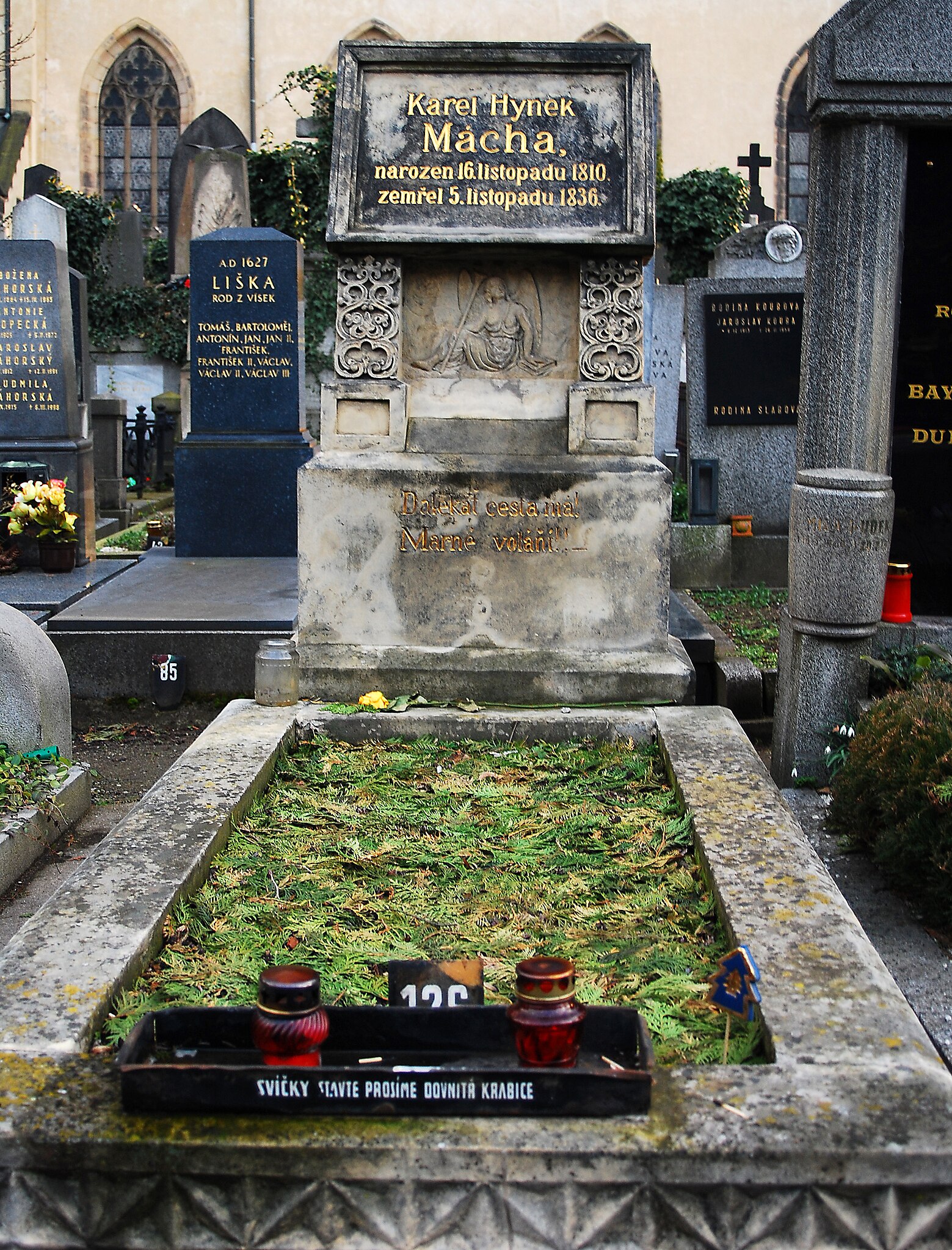 Karel Hynek Macha grave 479 — Postimages