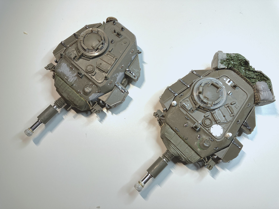 Centurion AVRE mk5 and MK3 turrets both Finished | Modelers Social Club ...