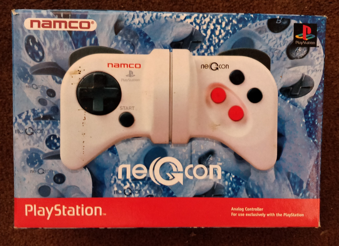 My Precious Namco NeGcon Controller : r/gamecollecting