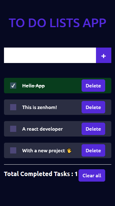 GitHub - M-ZENHOM/To-Do-Lists-with-redux-toolkit: REACT-REDUX-TODO-LIST-APP GitHub - M-ZENHOM/To-Do-Lists-with-redux-toolkit: REACT-REDUX-TODO-LIST-APP