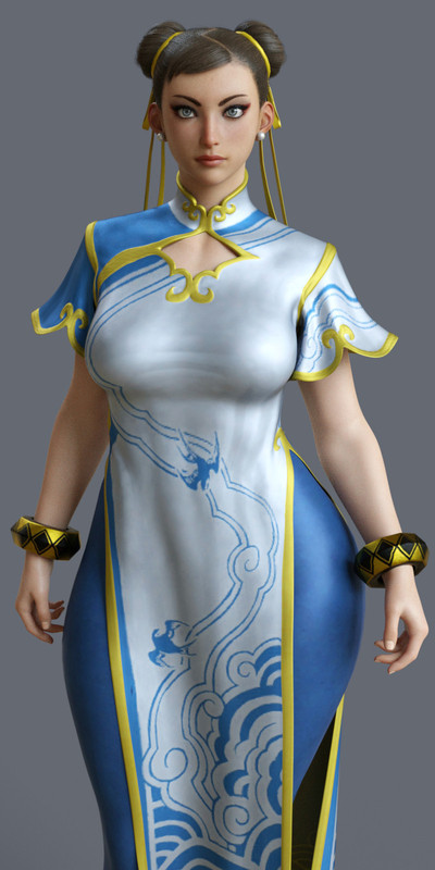 (FILLED 2023-05-16) SF6 Chunli For G8F - Free Daz 3D Models