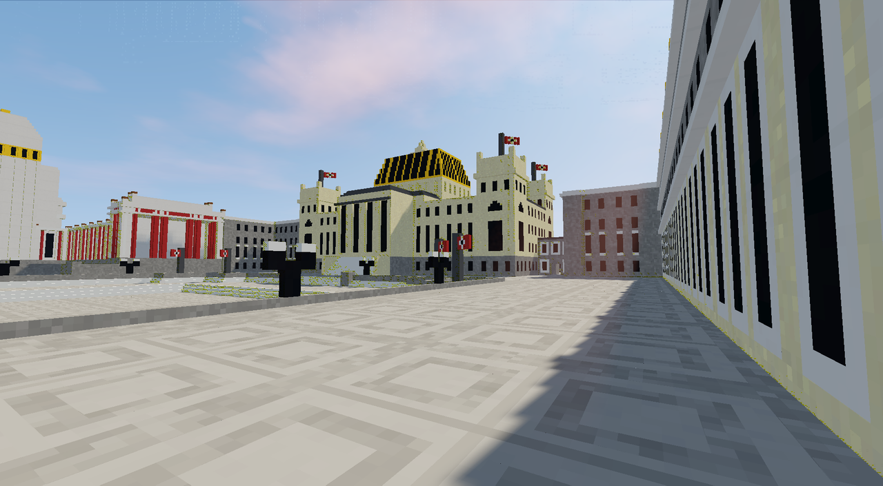 Welthauptstadt Germania 1950s (miniature) Minecraft Map