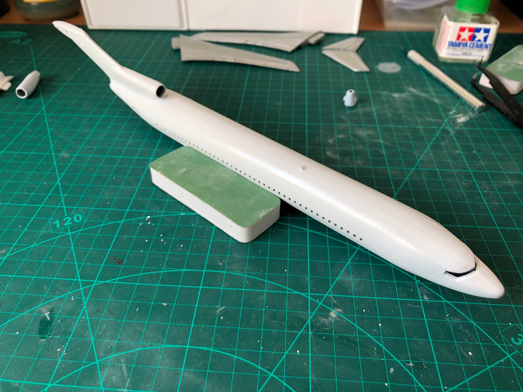 1/144 Boeing 727, Airfix - Work in Progress - Aircraft - Britmodeller.com