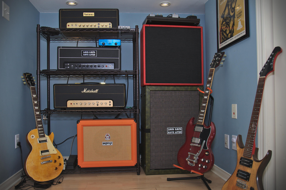 Shelving/organization of Amps? | The Canadian Guitar Forum