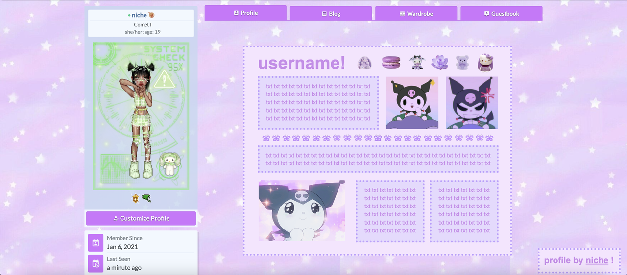 02 free kuromi profile — Postimages