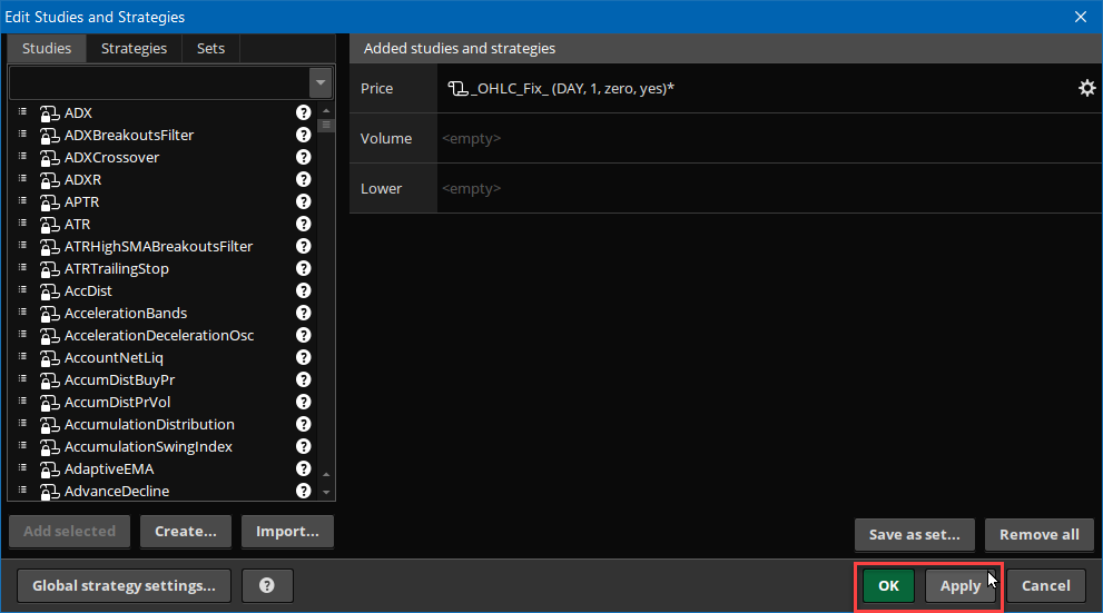 Previous Day High/Low/Close For ThinkOrSwim - useThinkScript
